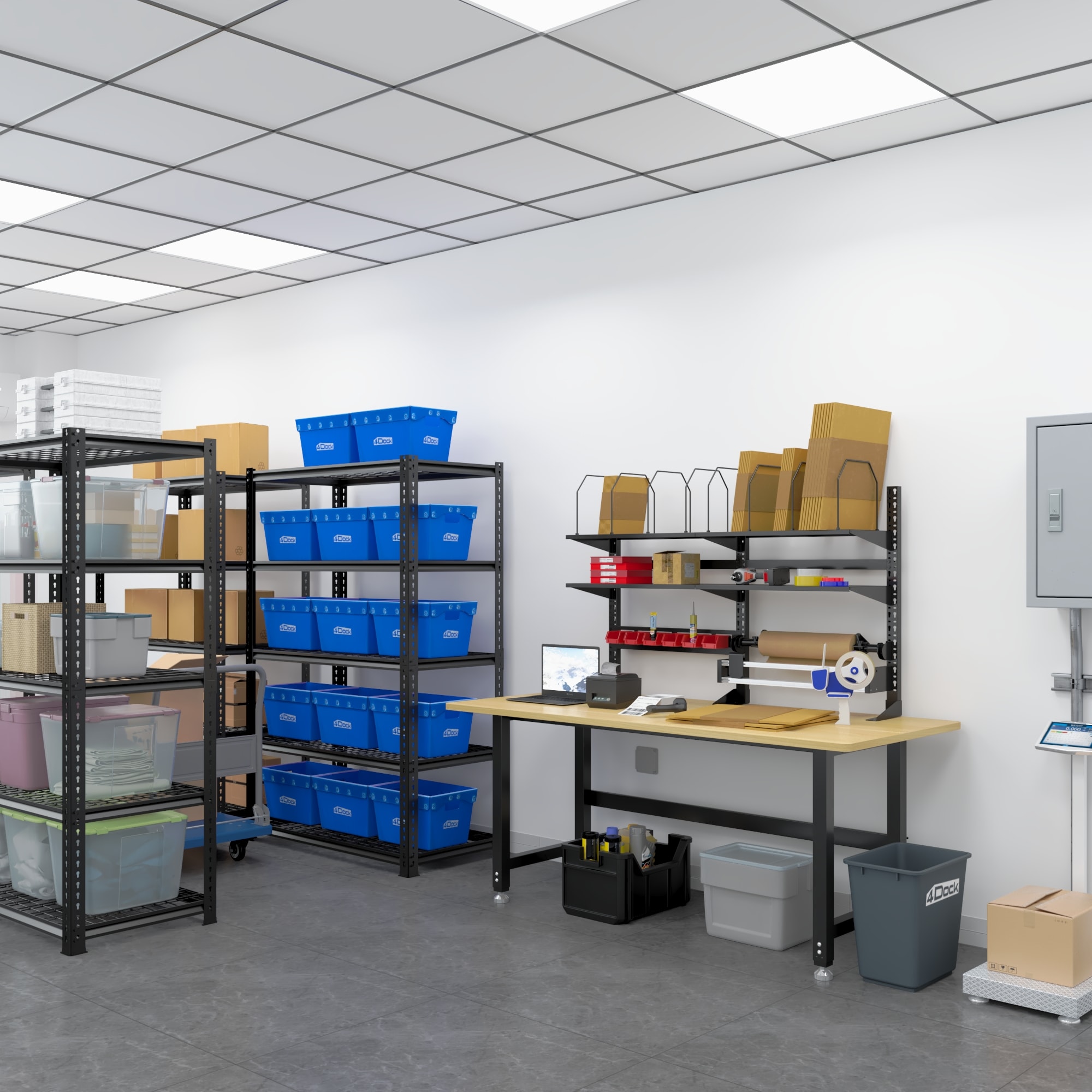 A Small Business Guide to Setting Up an Efficient Shipping Station | 4Dock